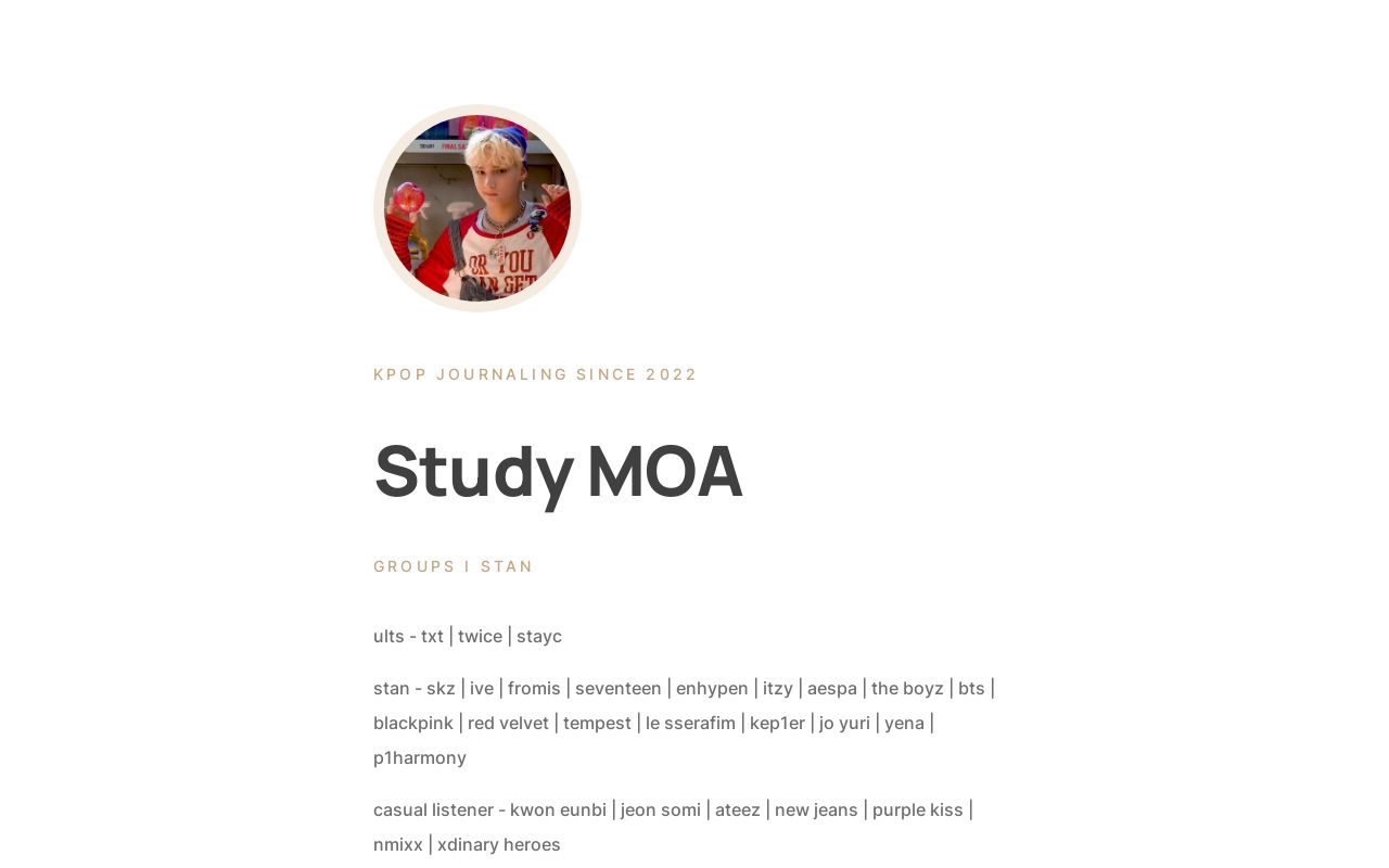 Study MOA’s Carrd